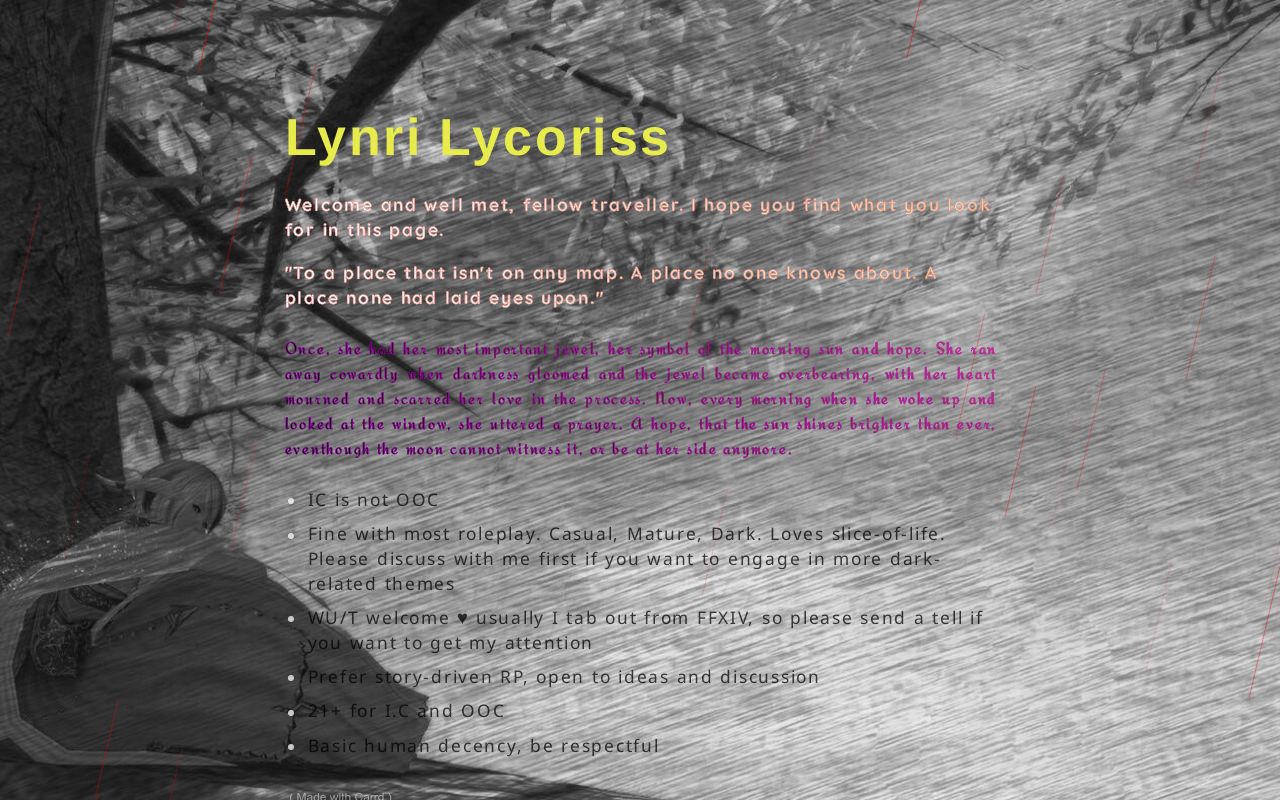 Lynri Lycoriss